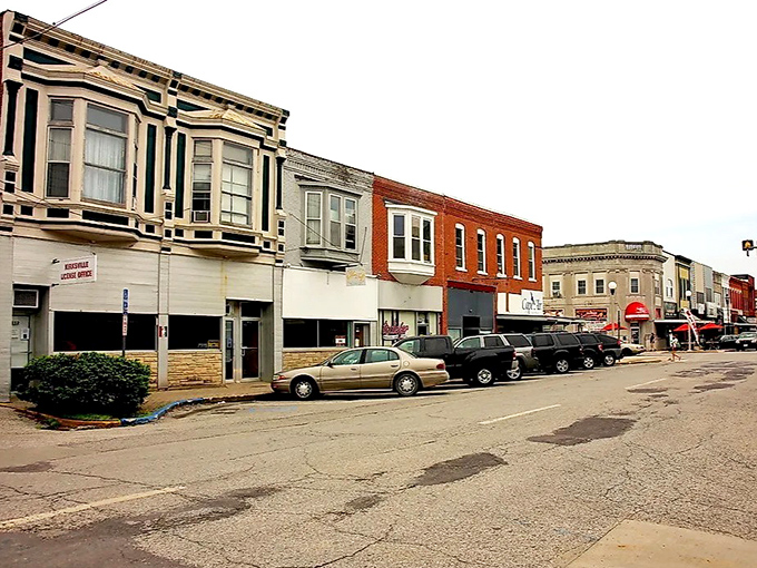 Kirksville's historic buildings frame streets where college students and locals mingle. Academic energy meets small-town affordability!