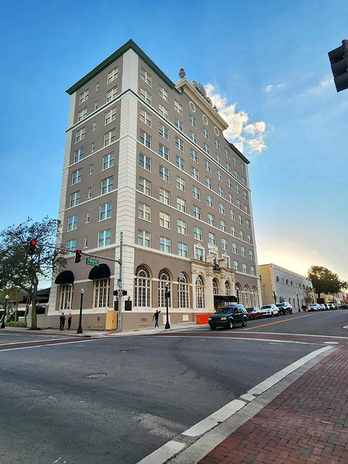 Cue the jazz this old soul of a building wears its history like a favorite linen suit.