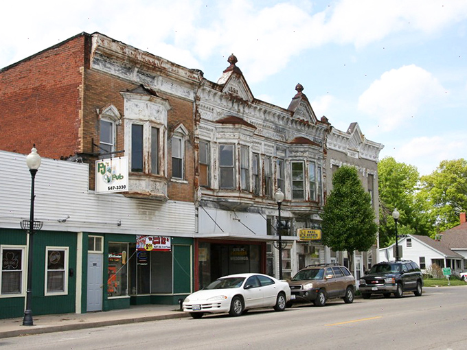 Lewistown's vintage storefronts have that slightly worn, completely authentic look that no designer could ever successfully replicate.