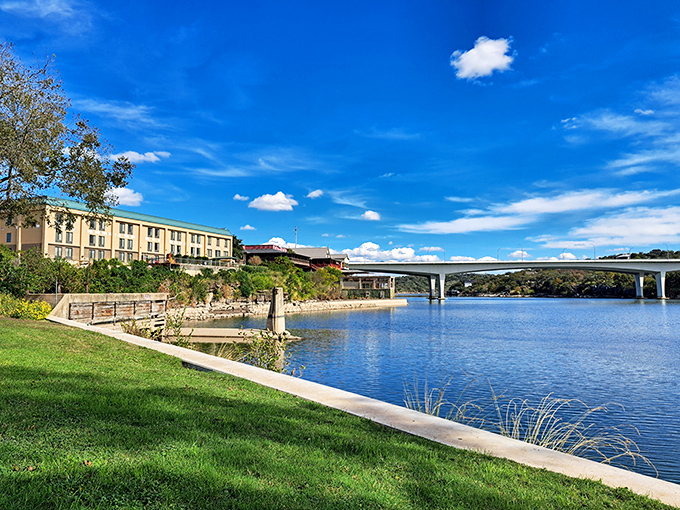 Marble Falls offers waterfront views that make everyday life feel like a vacation postcard come to life.