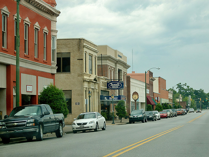 Marion's historic downtown district offers affordable shopping in a picturesque setting. These brick buildings house treasures that won't empty your retirement account.
