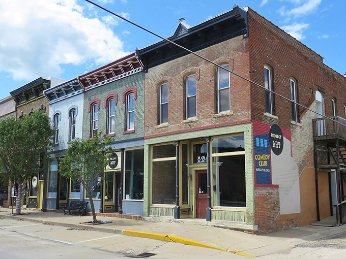 Mason's historic main street buildings stand proud, offering small-town charm where your dollar stretches furthest.