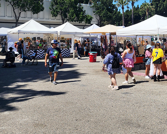 Sunday funday! Melrose Trading Post transforms a school parking lot into LA's coolest outdoor shopping experience.