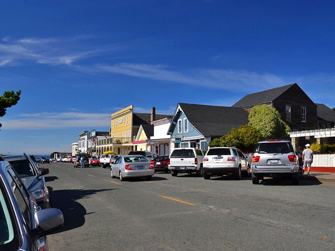 Mendocino's coastal village looks like New England took a permanent vacation to California. Those sea views come standard.