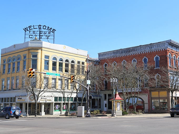 New Philadelphia's canal town roots run deep through these stately buildings that anchor the community center.