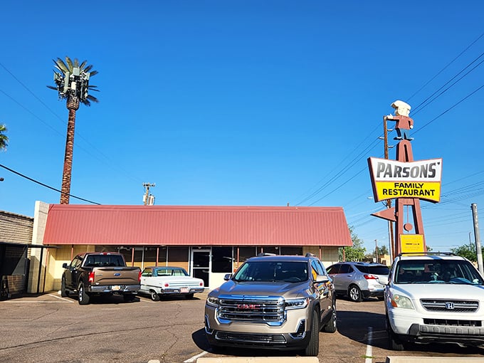 Parson's Family Restaurant's distinctive sign has guided hungry Glendale residents to comfort food heaven for generations.