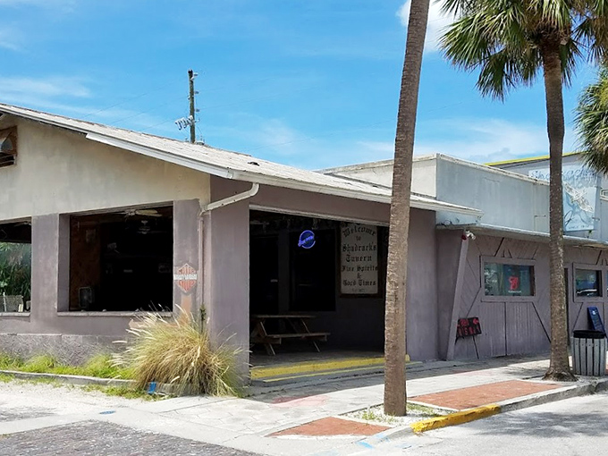 Shadracks' unassuming exterior hides a dive bar where beach philosophers solve world problems over cold beer.