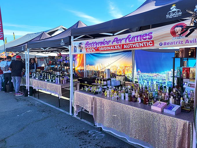 Perfume wonderland where your signature scent awaits! Spring Valley's fragrance booths offer designer aromas without the designer price tags.