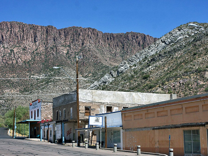 Superior's dramatic mountain backdrop makes everyday errands feel like scenes from an epic Western adventure.