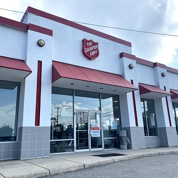 The Salvation Army: more than just a store, it's a place where every purchase helps change lives. Good stuff, indeed.