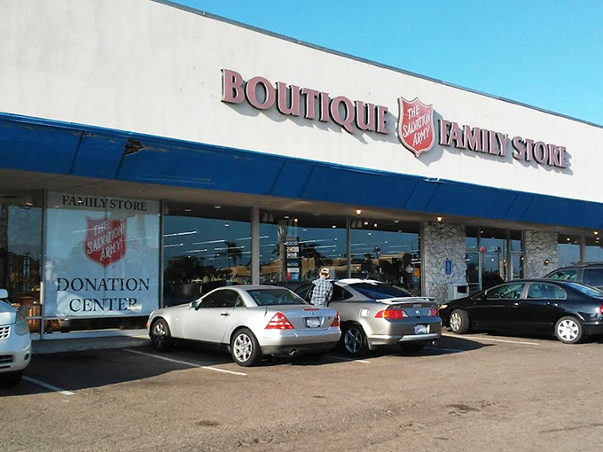 The Salvation Army's boutique approach brings unexpected elegance to the thrift store experience.