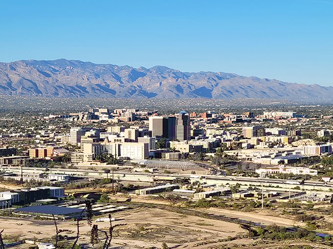 Tucson's skyline sits nestled against mountain majesty&mdash;big city amenities with a more relaxed approach to pricing.
