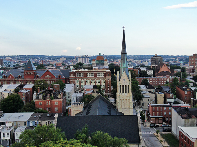 Upton's historic row homes stand as testaments to Baltimore's architectural heritage, offering urban living at surprisingly accessible prices.
