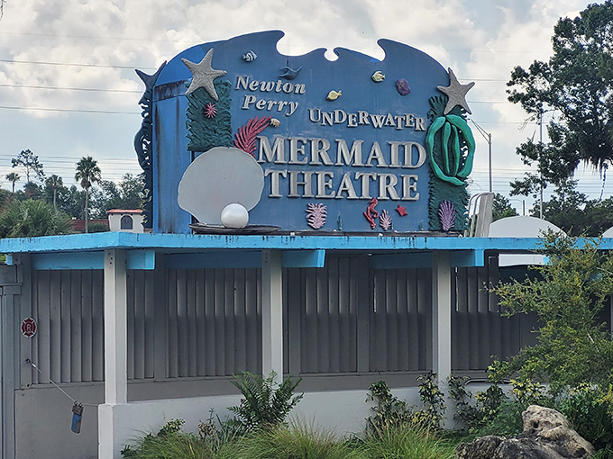 Where fantasy meets Florida springs! The iconic Weeki Wachee sign promises underwater magic and mermaid encounters.