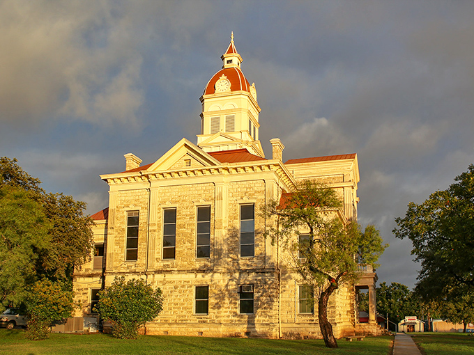 The historic gazebo in Bandera park&mdash;where many a cowboy proposal has happened under a canopy of Texas stars.