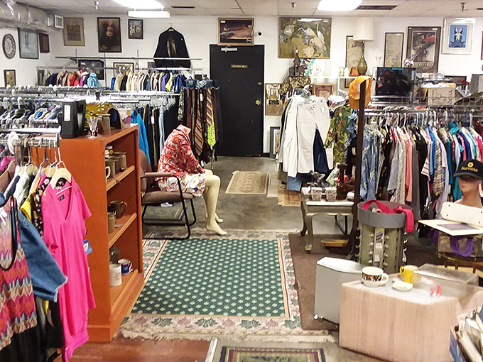 Inside this fashion time machine, every rack tells a story from bell-bottoms to bomber jackets.