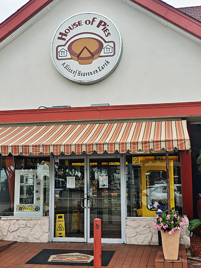 The sign says it all &ndash; "A Slice of Heaven on Earth" isn't just about the pies, but the entire breakfast experience.