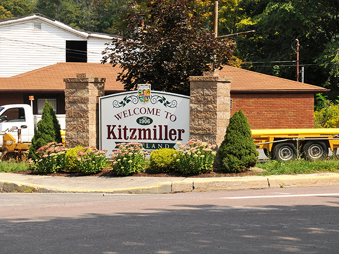 Kitzmiller's main street offers a slice of Americana where pickup trucks still park without backup cameras and neighbors wave without checking their phones.