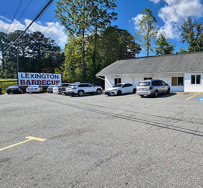 The packed parking lot tells the story: this unassuming building houses flavor bombs that keep locals and visitors coming back for decades.