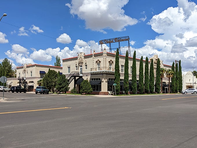 This desert oasis blends luxury accommodations with small-town rates, creating an unexpectedly affordable artistic retreat experience.