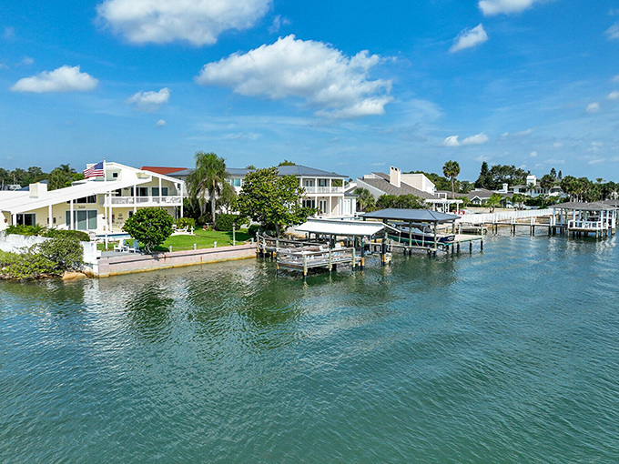 Those canal-front homes prove waterfront living doesn't always mean selling your firstborn to afford the mortgage.