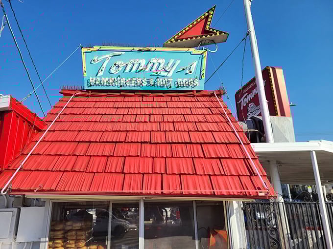 That red roof has sheltered countless chili burger epiphanies &ndash; Tommy's retro charm is the perfect wrapper for their messy, magnificent creations.