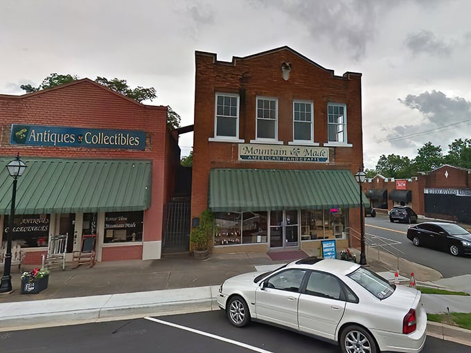 Historic Pendleton storefront stands as a testament to small-town charm and architectural beauty.