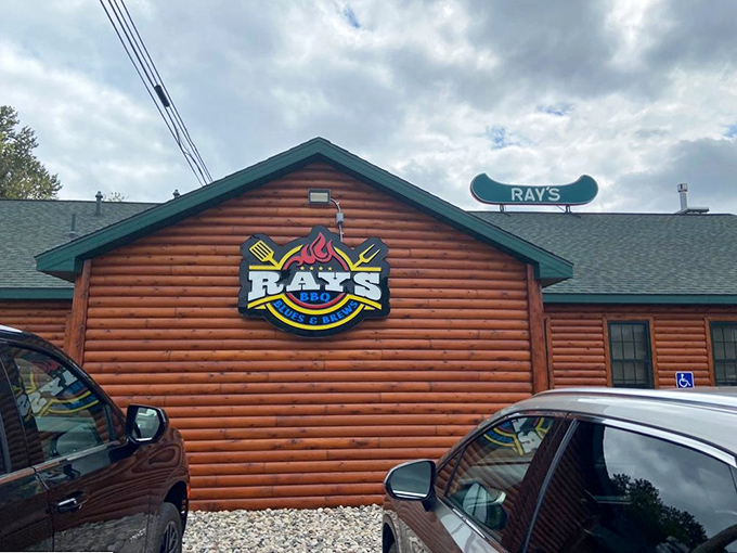 "When your logo features both flames and utensils, you're making a promise about serious barbecue &ndash; and Ray's delivers."