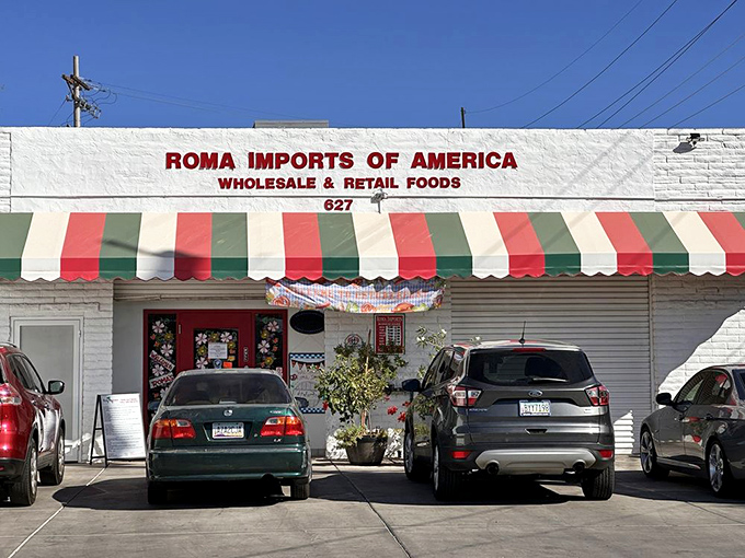 The unassuming exterior of Roma Imports conceals sandwich treasures that would make an Italian grandmother weep with joy.