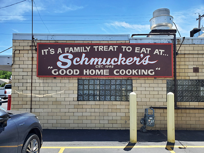 Schmucker's Restaurant: "It's a family treat to eat at Schmucker's" isn't just a slogan—it's a promise that's been kept since your grandparents' first date.