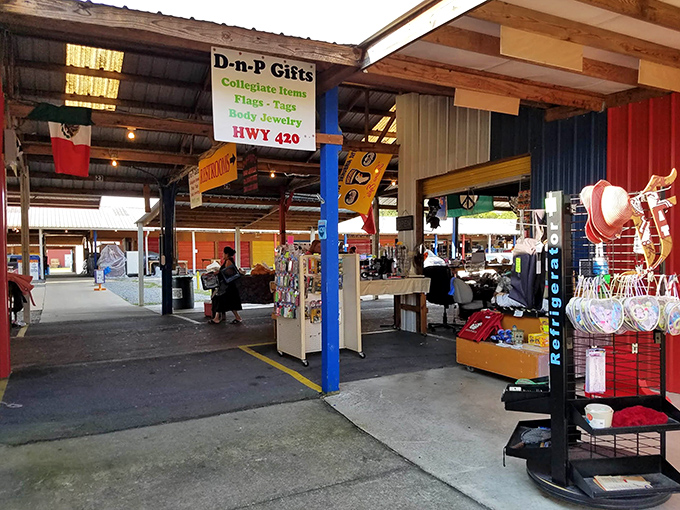 Colorful vendor stalls create a vibrant marketplace where haggling is an art form and treasures await.