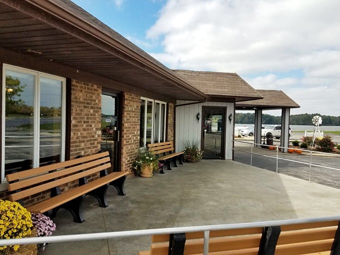 Here's where peaceful waters meet satisfying plates, creating the perfect recipe for a memorable meal and moment.