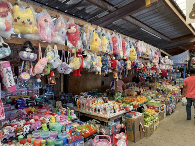 Toy town extravaganza! Sunny Flea Market's stuffed animal kingdom would make even Marie Kondo reconsider her minimalist lifestyle.