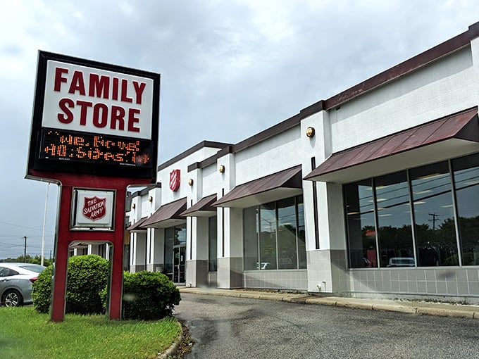 The Salvation Army Family Store beckons with the promise of unique finds and community support. Always a rewarding visit!