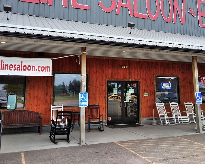 Those rocking chairs outside Timeline aren't just for show – they're for the food coma that follows their generous portions.