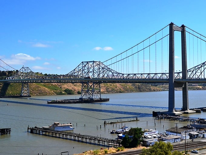 The iconic bridges of Vallejo span more than water – they connect affordable living with Bay Area adventures just a ferry ride away.
