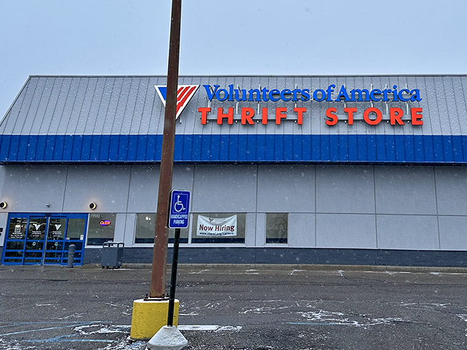 That massive blue and white exterior hints at the shopping marathon waiting inside - bring comfortable shoes and endless curiosity.