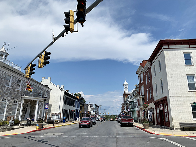 Williamsport's charming downtown invites leisurely strolls, where historic buildings house affordable apartments above locally-owned businesses.