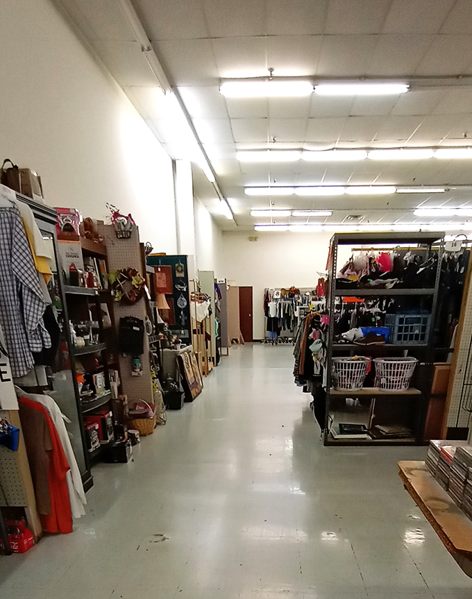 Down these well-organized corridors lie undiscovered treasures &ndash; each aisle a new chapter in your bargain-hunting adventure.