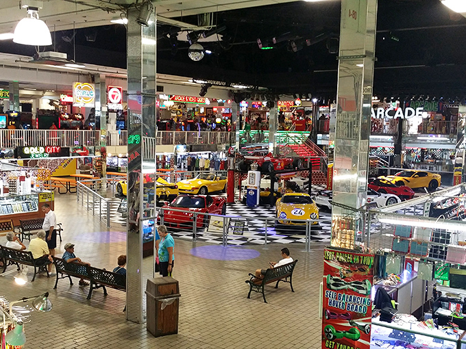 The museum showcases automotive art where horsepower meets craftsmanship in a petrolhead's wildest dreams come true.