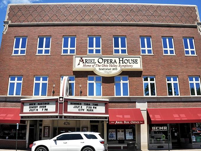 The historic Ariel Theatre, established 1895, brings cultural performances to Gallipolis with ticket prices that respect your retirement budget.