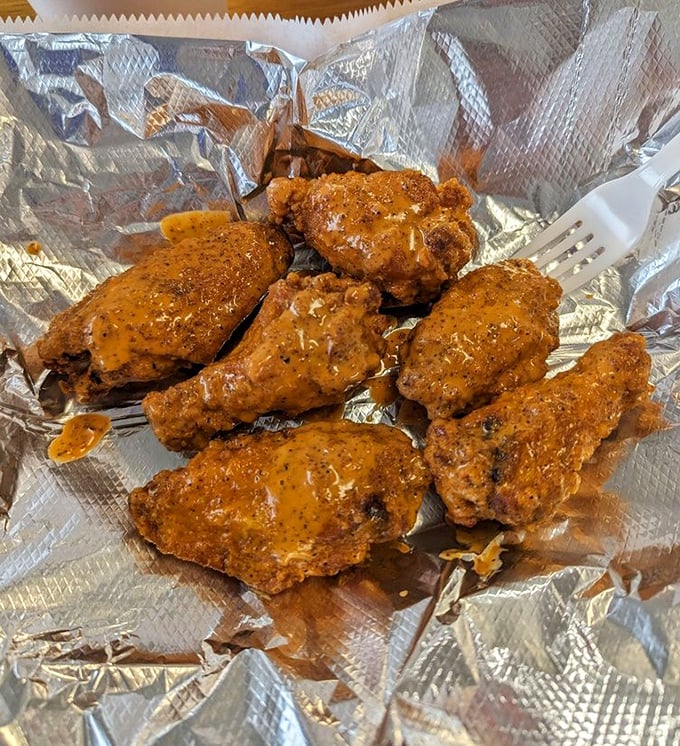 These buffalo wings aren't playing around&mdash;saucy, spicy, and substantial enough to make you forget about that franchise place forever.