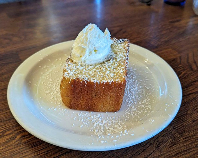 This isn't just cake&mdash;it's a buttery, dense pound cake with a dollop of whipped butter that melts into every warm, sweet bite.