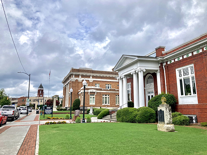 The Carnegie Building's stately columns and red brick fa&ccedil;ade remind us that libraries were once palaces of knowledge, not just places to charge your phone.