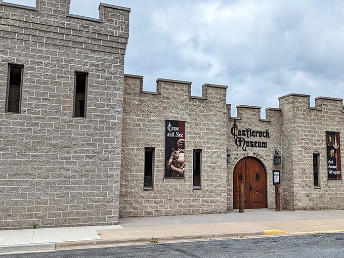 The Castlerock Museum brings medieval vibes to Michigan. Knights, armor, and zero chance of getting a decent WiFi signal.