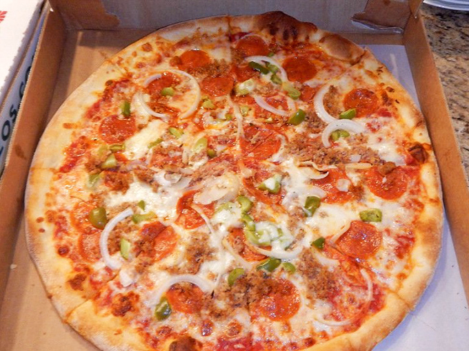 The Cenzo's Special brings the garden and butcher shop together in harmony. Like a family reunion where everyone actually gets along.