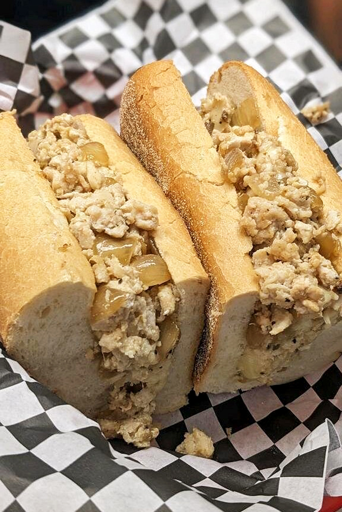 When chicken meets cheese and heat, magic happens between two pieces of bread.