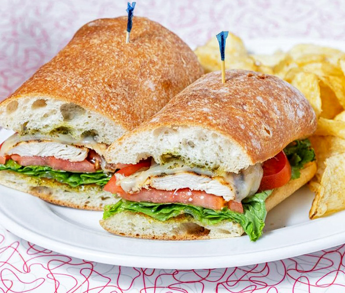 This sandwich doesn't just satisfy hunger&mdash;it eliminates it. Crispy chicken, fresh vegetables, and bread that deserves its own fan club.