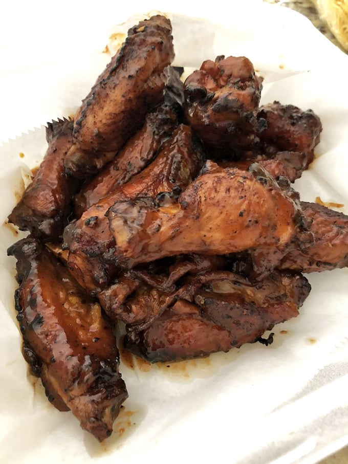 These wings aren't trying to be anything but their best selves &ndash; deeply smoked, perfectly sauced, and ready for their close-up.