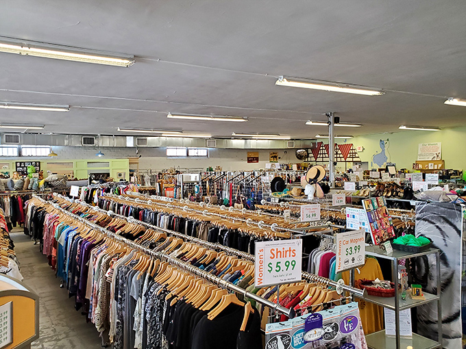 Fashion archaeology at its finest! Dig through these racks to unearth everything from last season's trends to vintage pieces with stories to tell.